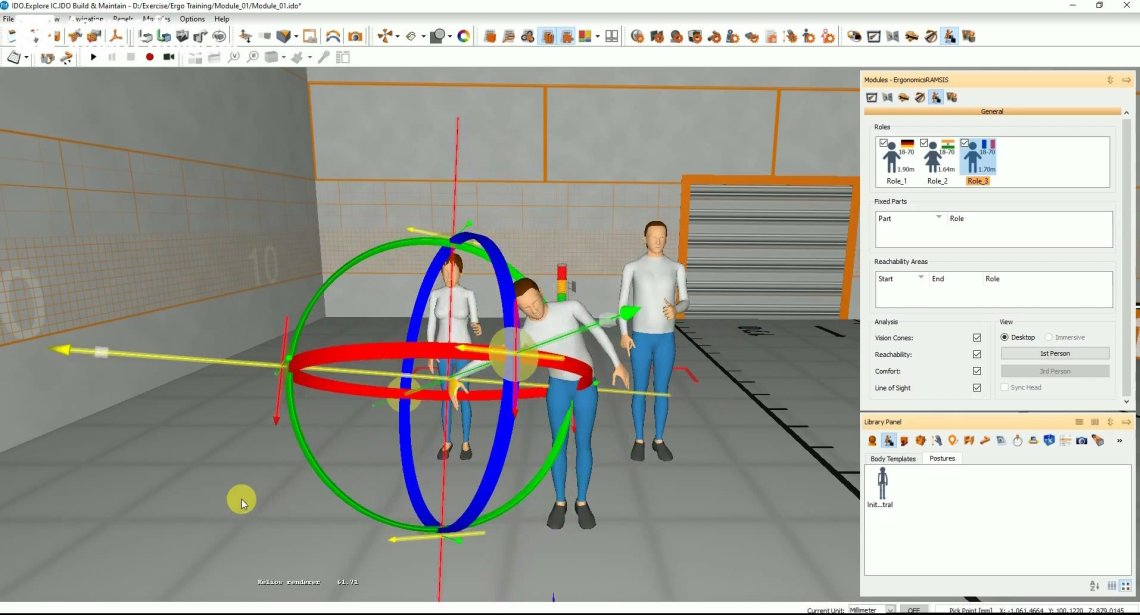 Ergonomics - Create a new RAMSIS Role or Manikin in IC.IDO | myESI